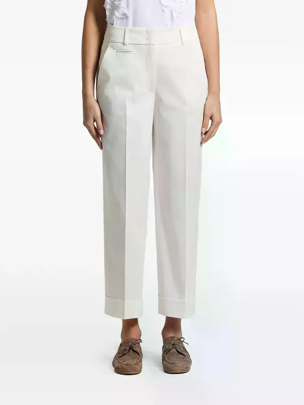 Peserico Cuffed Trousers