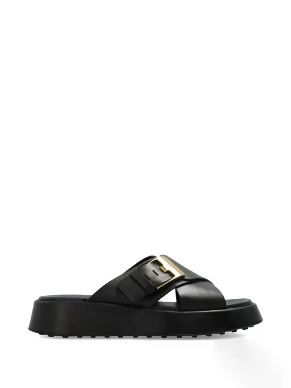 TOD'S Criss-cross Mules