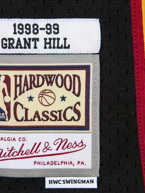 Mitchell & Ness Nba Grant Hill Reload Graphic Swingman Tank Top - Black