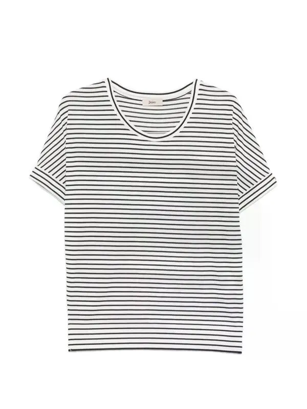 Herno Striped Crew-neck T-shirt