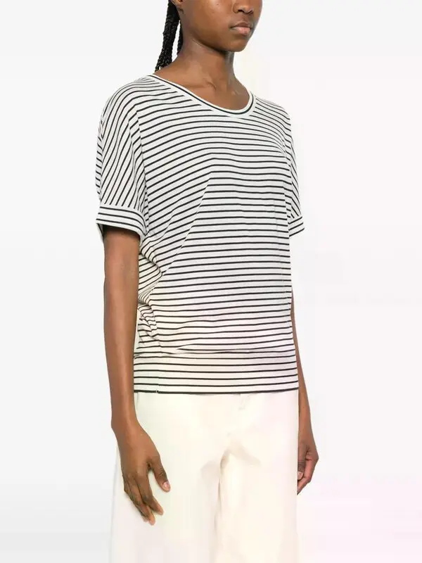 Herno Striped Crew-neck T-shirt