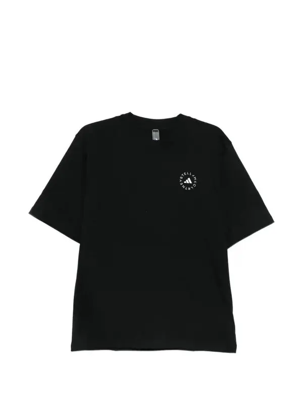 Adidas By Stella McCartney X Logo T-shirt - Black
