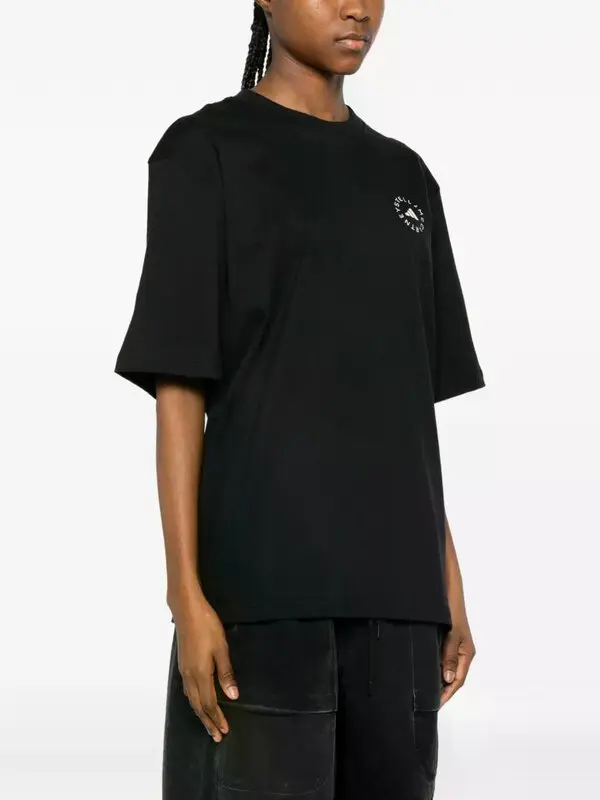 Adidas By Stella McCartney X Logo T-shirt - Black