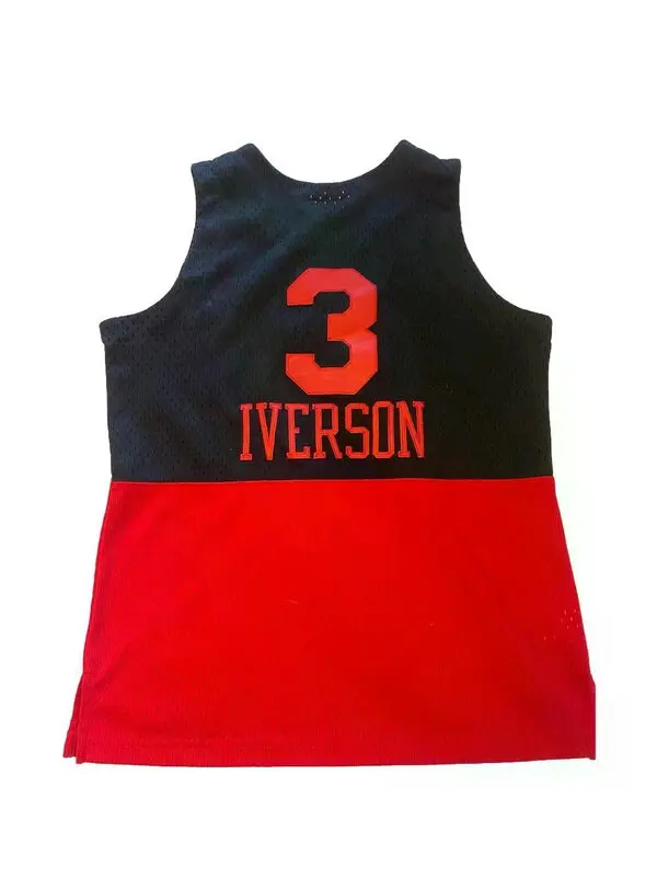 Mitchell & Ness Philadelphia Colour-block Vest - Red