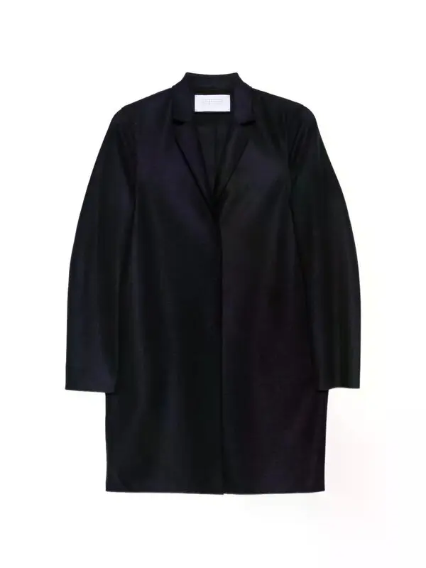 Harris Wharf London Single-breasted Coat - Blue