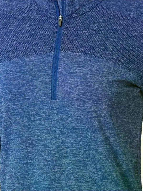 PUMA Seamless Quarter Zip T-shirt - Blue