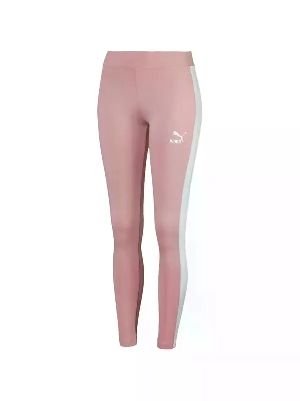 PUMA Logo-detail Leggings - Pink