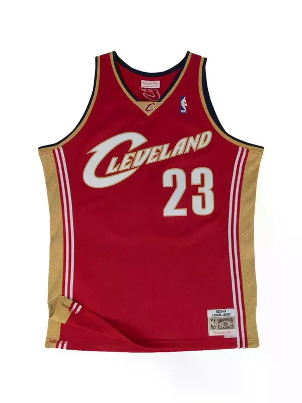 Mitchell & Ness Nba Lebron James 2003 Cleveland Cavaliers Vest - Red