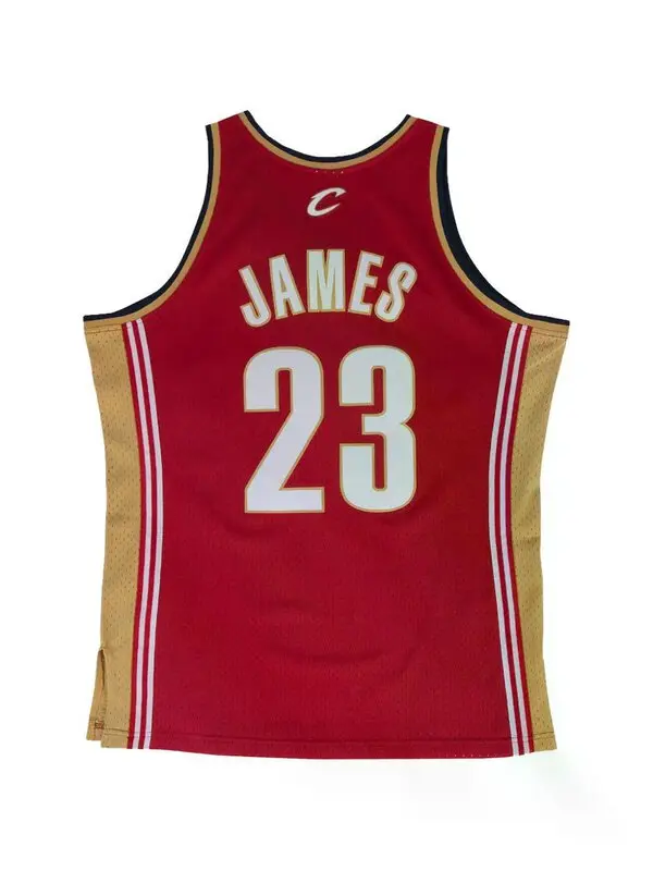 Mitchell & Ness Nba Lebron James 2003 Cleveland Cavaliers Vest - Red