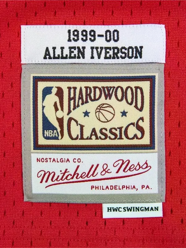 Mitchell & Ness Philadelphia 76ers Allen Iverson Vest - Red