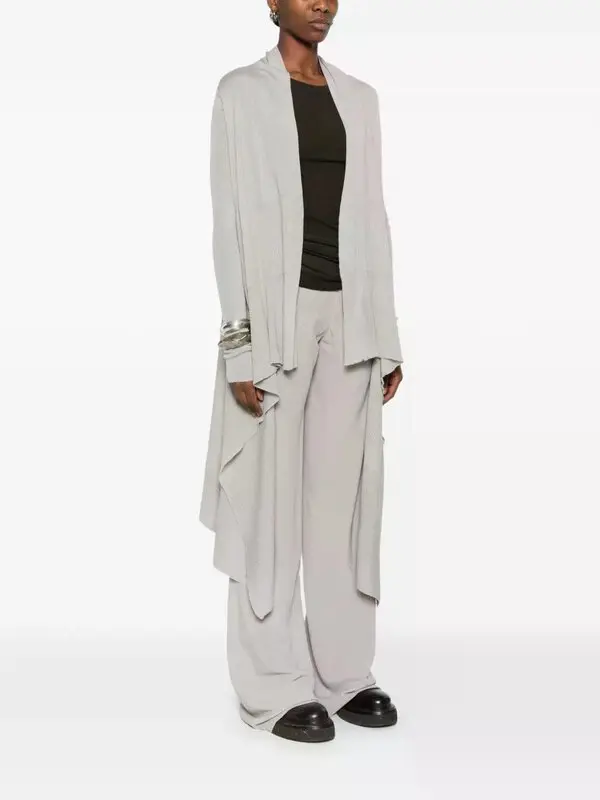 Rick Owens Draped Cardigan - Grey