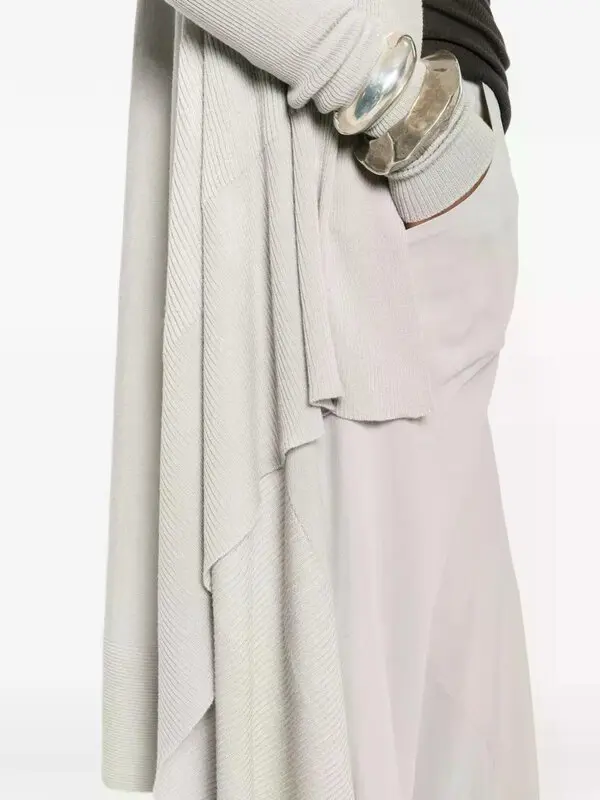 Rick Owens Draped Cardigan - Grey