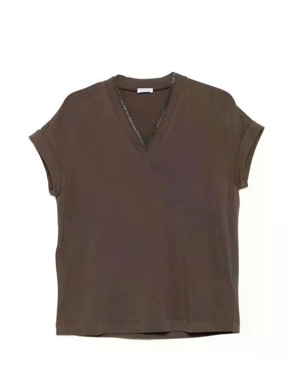 Brunello Cucinelli V-neck T-shirt