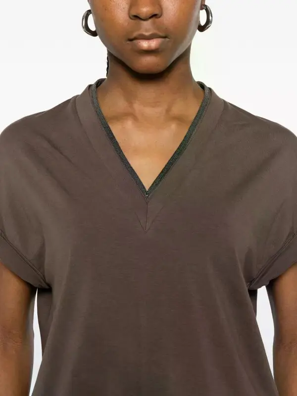 Brunello Cucinelli V-neck T-shirt