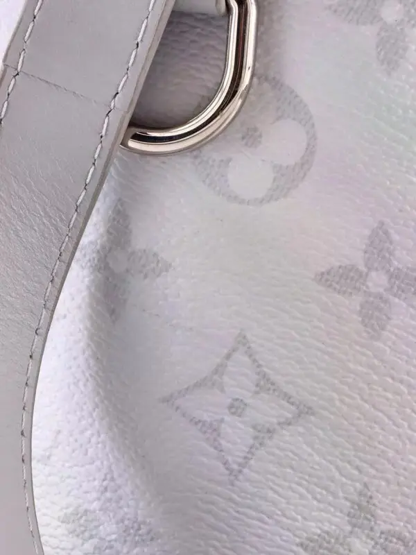 LOUIS VUITTON Chalk Nano Bucket Bag Limited Edition Monogram Canvas - Grey