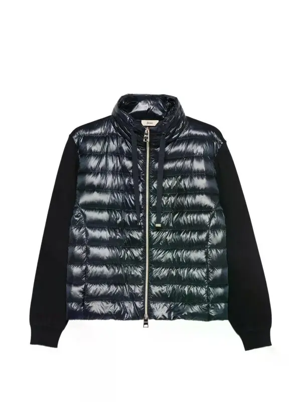 Herno Quilted Zip-up Jacket