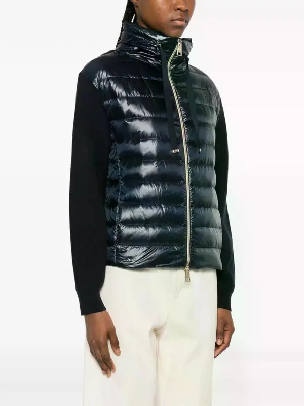 Herno Quilted Zip-up Jacket