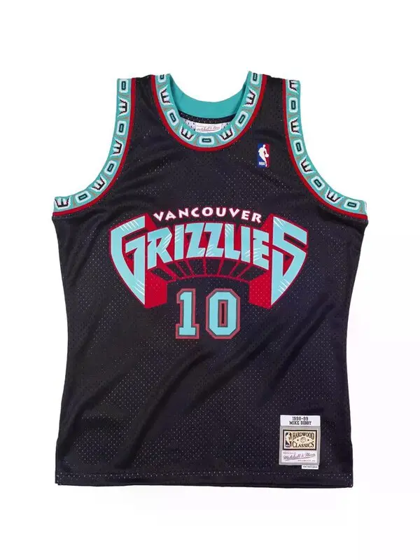 Mitchell & Ness X Nba Mike Bibby 1998 Vancouver Grizzlies Tank Top - Black