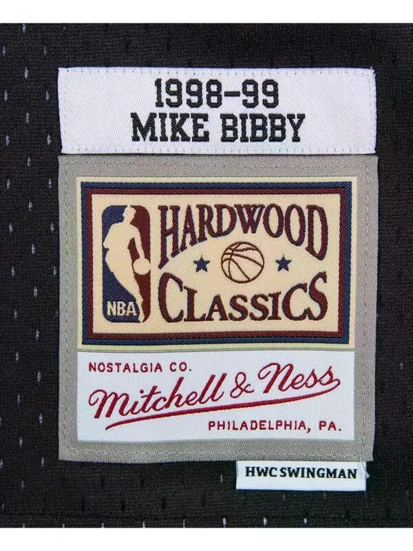 Mitchell & Ness X Nba Mike Bibby 1998 Vancouver Grizzlies Tank Top - Black
