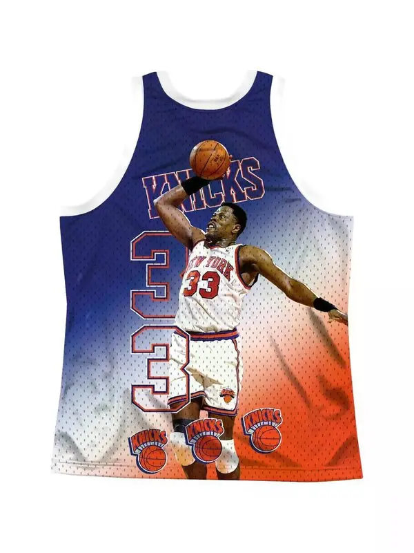 Mitchell & Ness X Nba Patrick Ewing Jersey - Blue