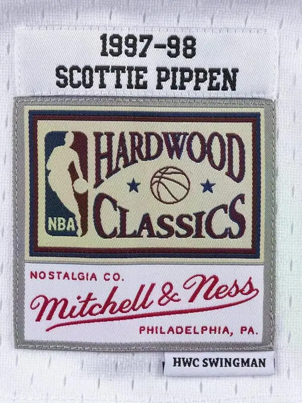 Mitchell & Ness X Nba Scottie Pippen 1997-98 Chicago Bulls Tank Top - White