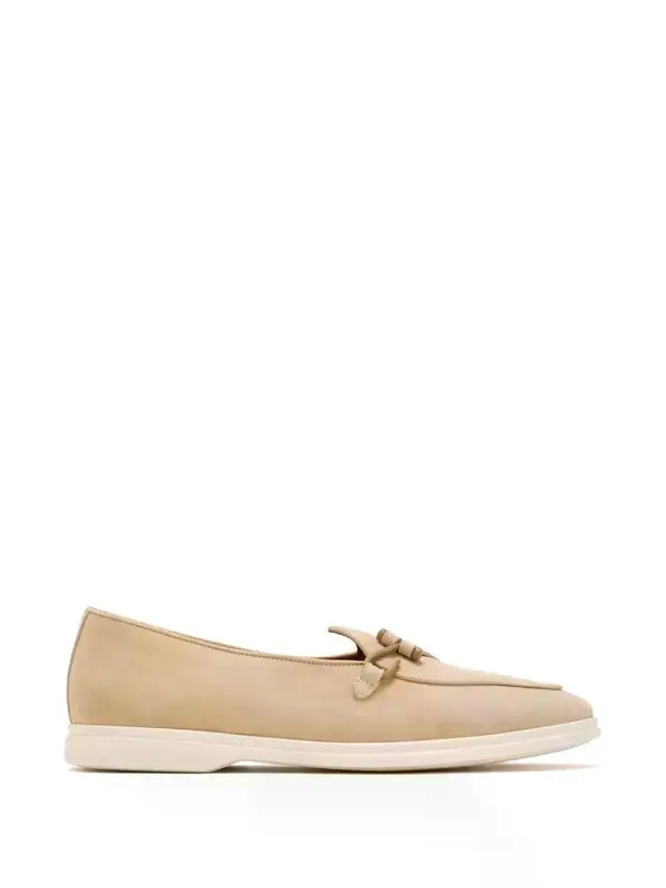 EDHEN MILANO Toggle Trim Loafers