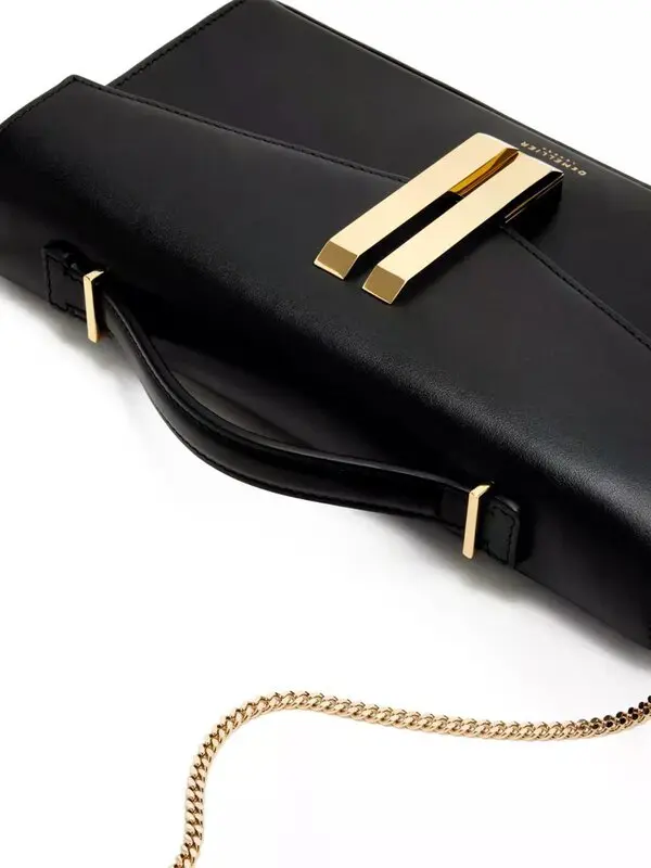 DEMELLIER Vancouver Top-handle Clutch Bag - Black