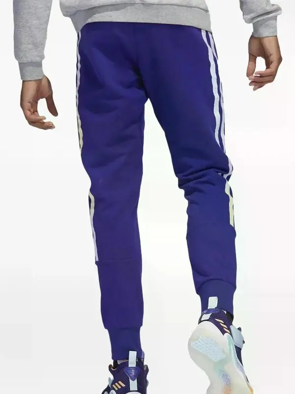 Adidas Donovan Mitchell Stripe Track Pants