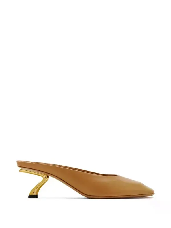FERRAGAMO Square-toe Mules