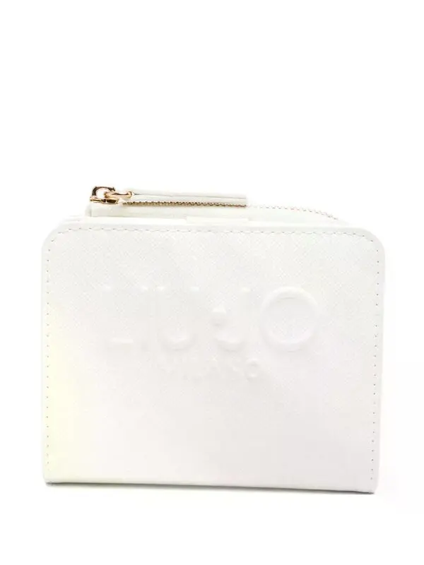 Liu Jo Logo-embossed Zip-around Wallet - White