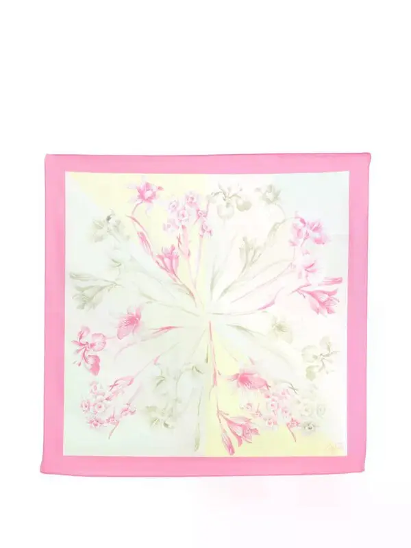 Liu Jo Floral-detail Scarf - Pink