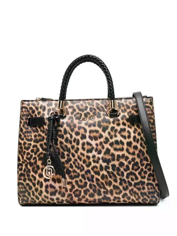 Liu Jo Leopard Print Top-handle Tote