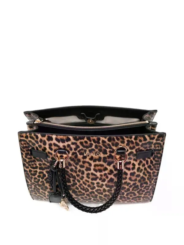 Liu Jo Leopard Print Top-handle Tote