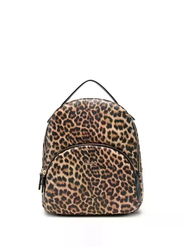 Liu Jo Leopard Print Backpack