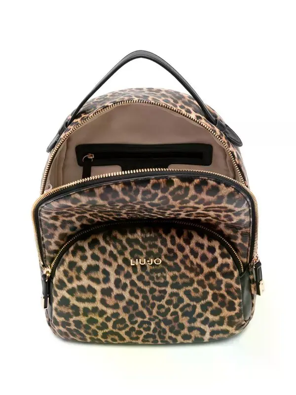 Liu Jo Leopard Print Backpack
