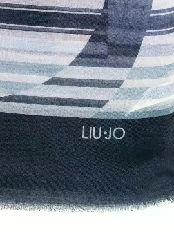 Liu Jo Striped Patterned Scarf