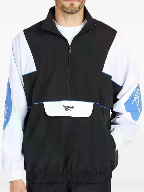 REEBOK Half Zip Sweatshirt - Black