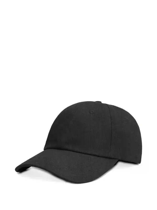 ARTE ANTWERP Curved Peak Cap - Black