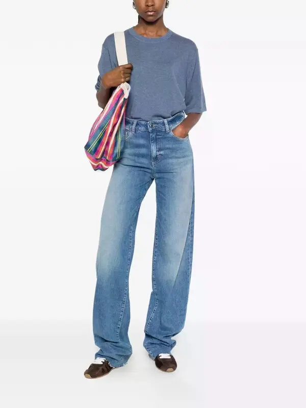 ICON DENIM LOS ANGELES Joia Straight-leg Jeans - Blue