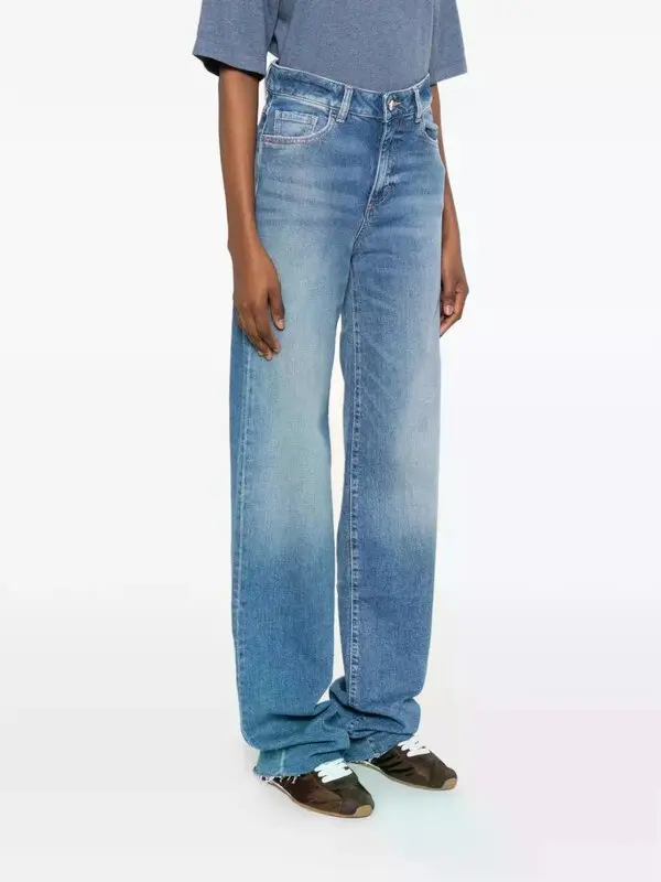 ICON DENIM LOS ANGELES Joia Straight-leg Jeans - Blue