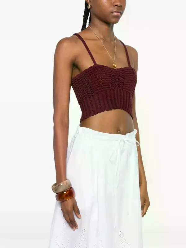 FORTE_FORTE Knitted Bralette Top