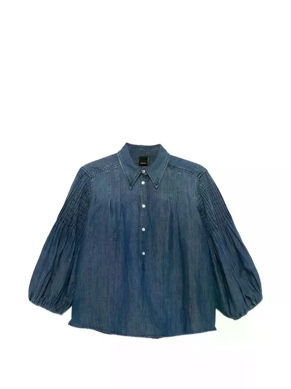 Pinko Button Pleated Blouse