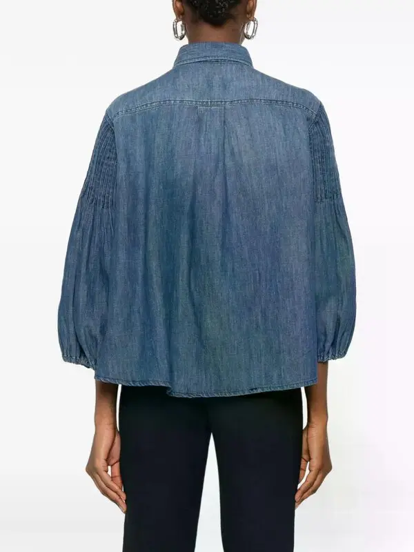 Pinko Button Pleated Blouse