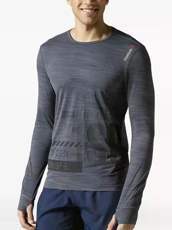REEBOK Long-sleeve T-shirt - Grey