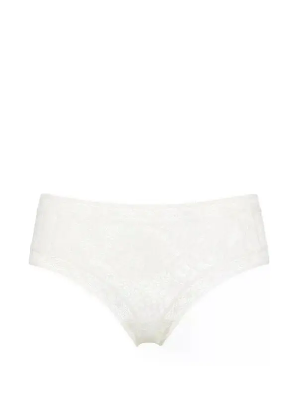 ERES Murmures Lace Tanga Briefs - White