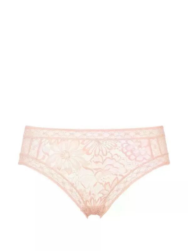 ERES Aérienne Floral Lace Briefs - Pink