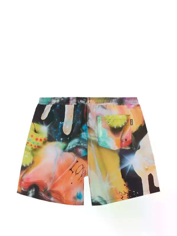 IUTER Print-detail Swim Shorts