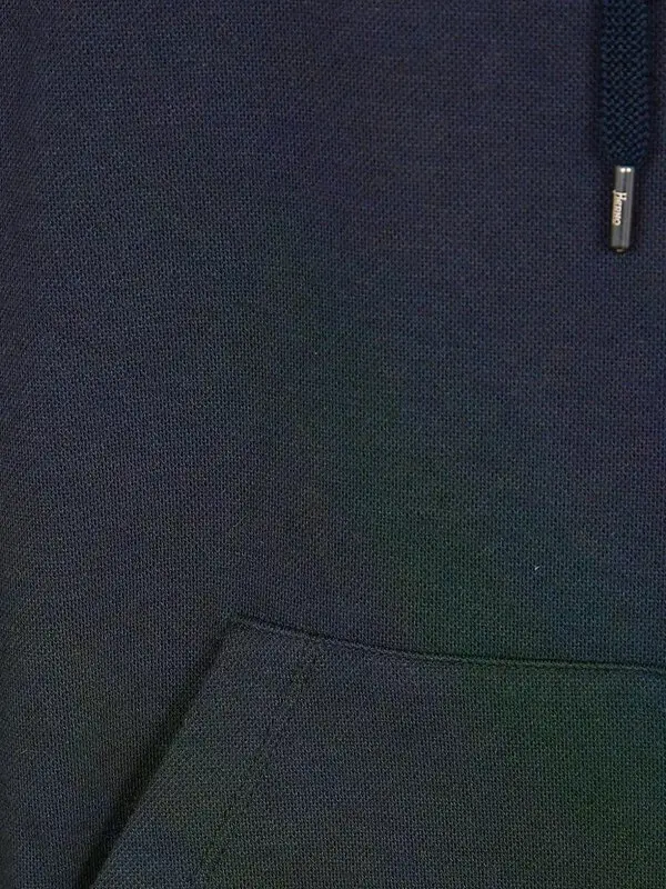 Herno Zipped Hoodie - Blue