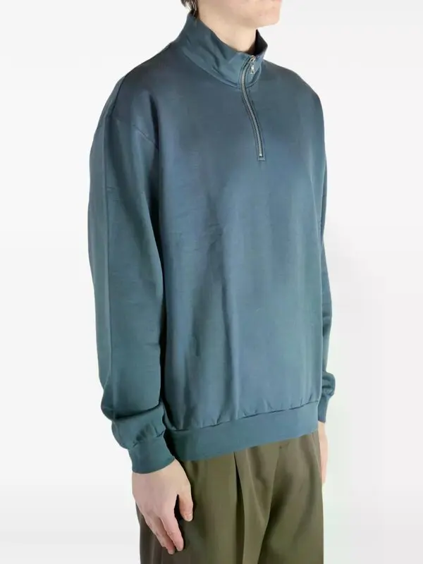 Auralee Half-zip Sweatshirt