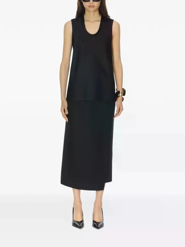 Carven Layered Midi Skirt